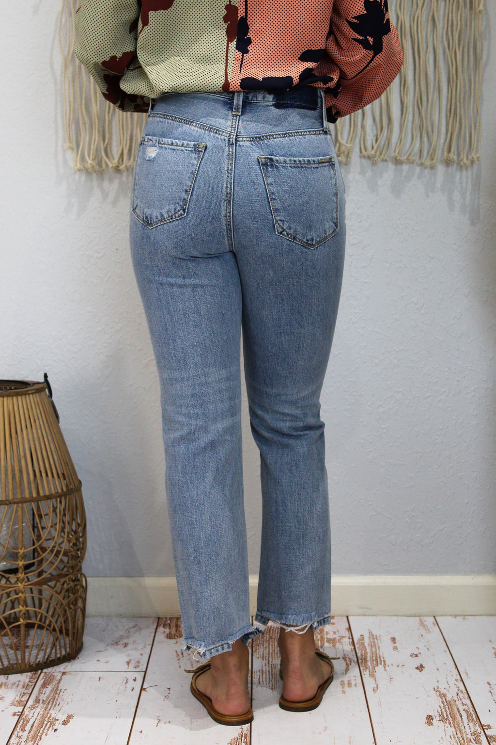 Eternity High Rise Girlfriend Jeans – FishnikLife